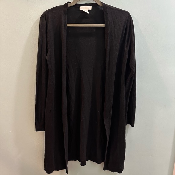 H&M | Sweaters | Super Simple Black Dustercardigan | Poshmark